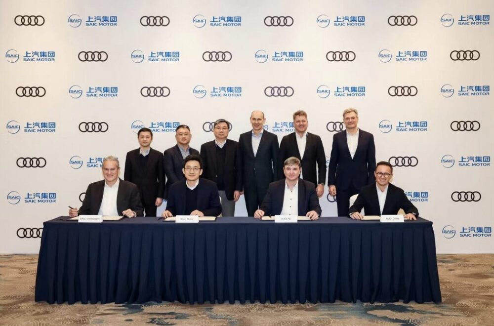 上海汽車とアウディ、EV新プラットフォームの共同開発を発表 25年に発売へ | AAiT