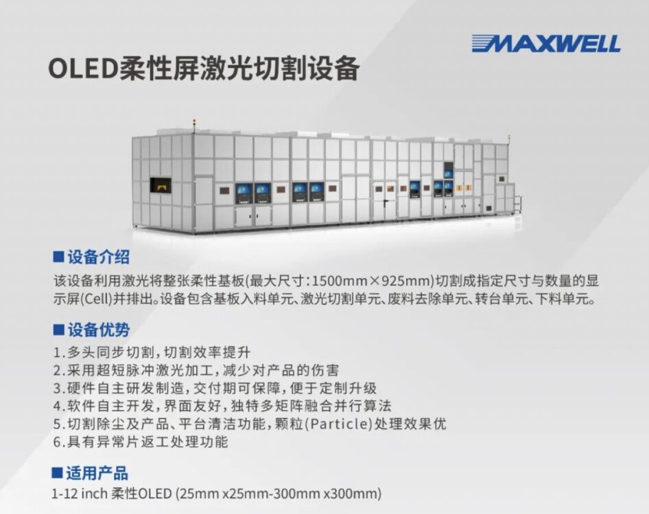 邁為股フン、BOEからOLEDレーザー切断設備受注 | AAiT