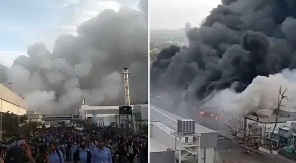 印タタのiPhone部品工場、火災で無期限の生産停止を発表 | AAiT | AAiT